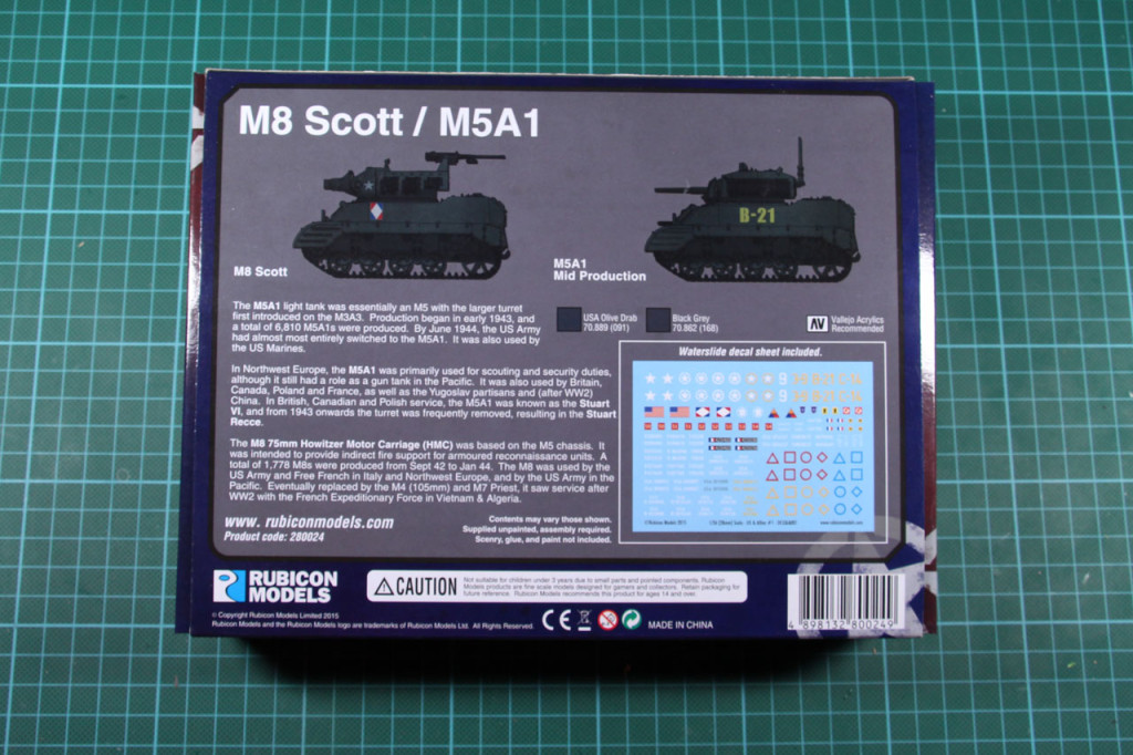 Rubicon Models M8 Scott « chaosbunker.de