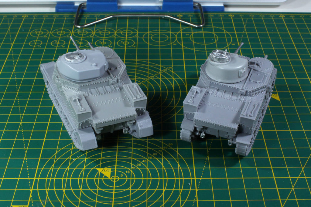 Bolt Action M3 Grant medium tank with track guard « chaosbunker.de