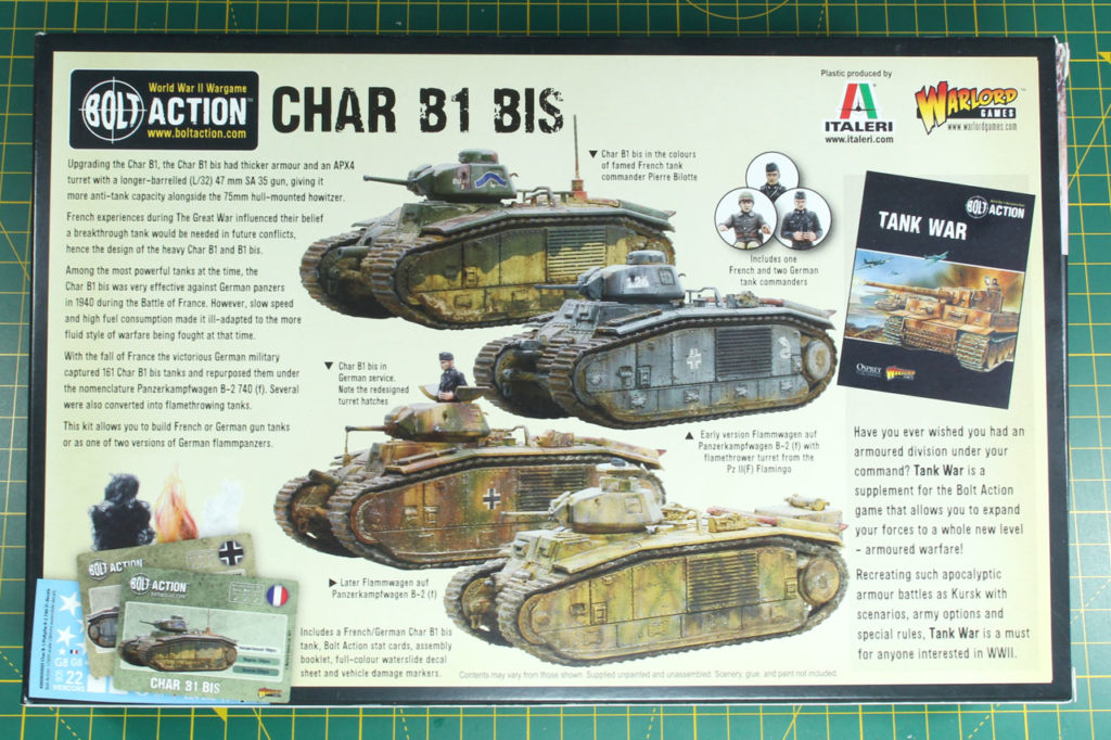 Bolt Action Char B1 Bis « chaosbunker.de