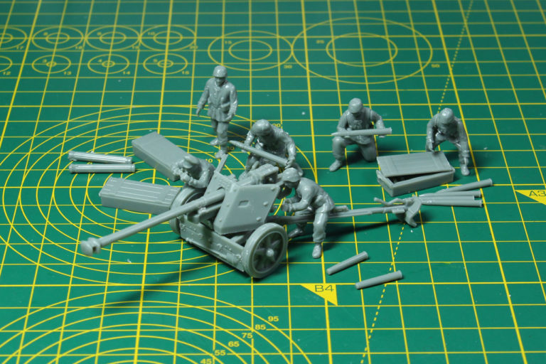 Rubicon Models PaK 40 AT Gun with Crew « chaosbunker.de