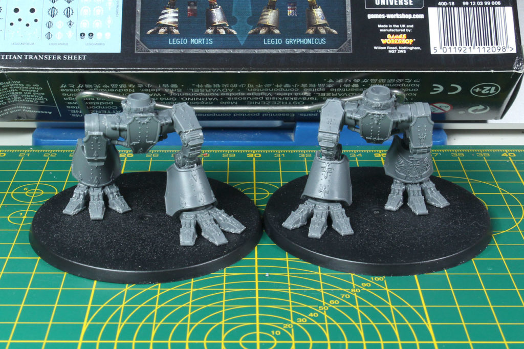Adeptus Titanicus – Warhound Scout Titans « chaosbunker.de