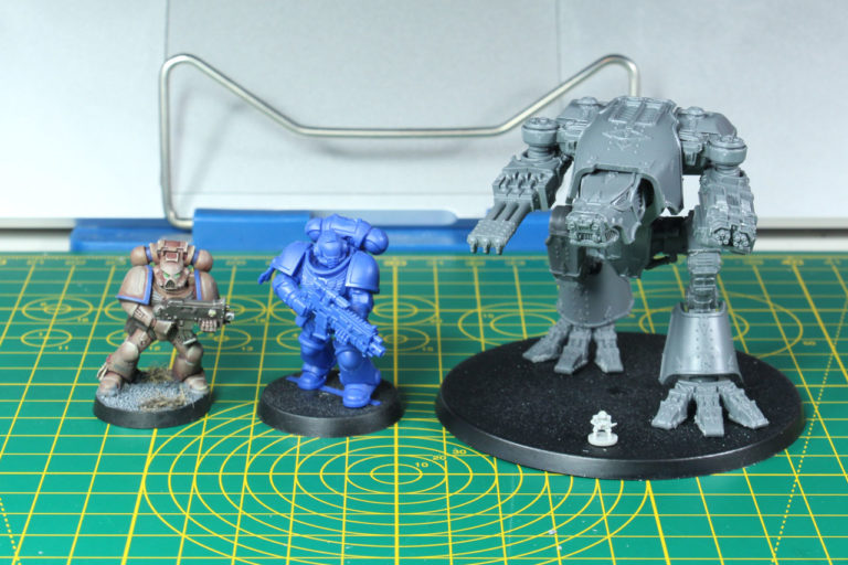 Adeptus Titanicus – Warhound Scout Titans « chaosbunker.de