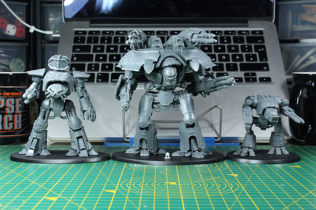 Adeptus Titanicus – Titan bases « chaosbunker.de