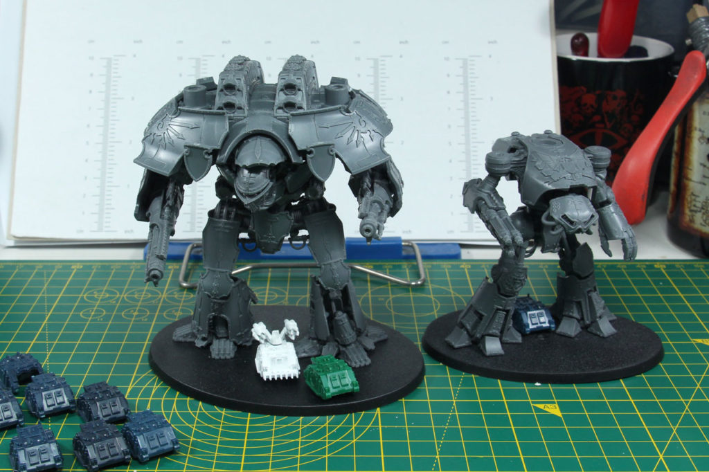 Adeptus Titanicus – Titan bases « chaosbunker.de