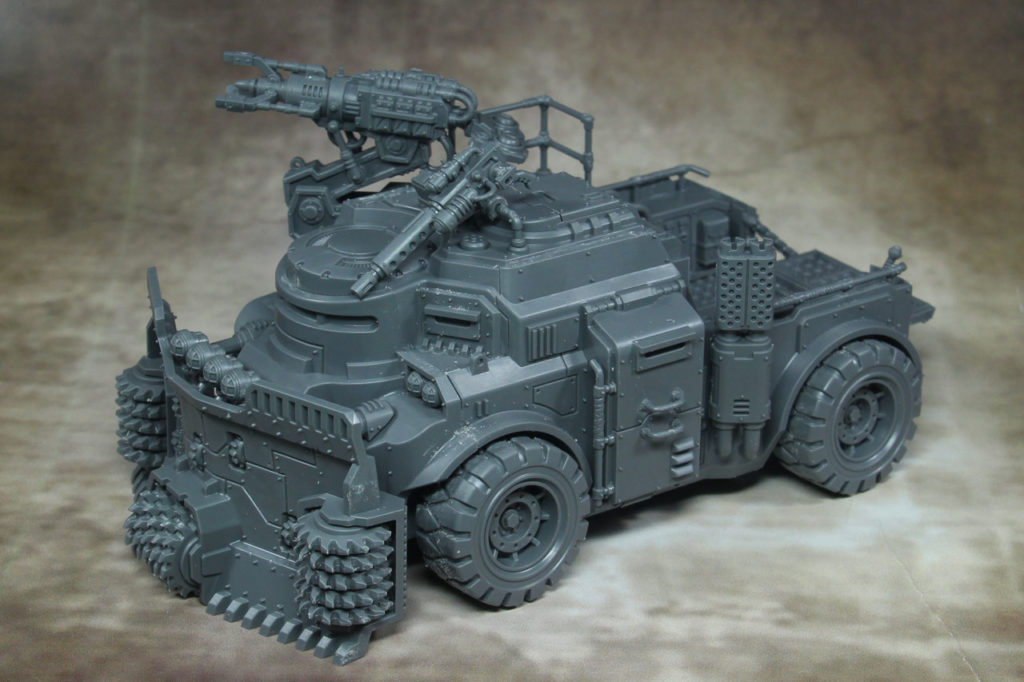 Warhammer 40,000 – Goliath Truck and Rockgrinder « chaosbunker.de