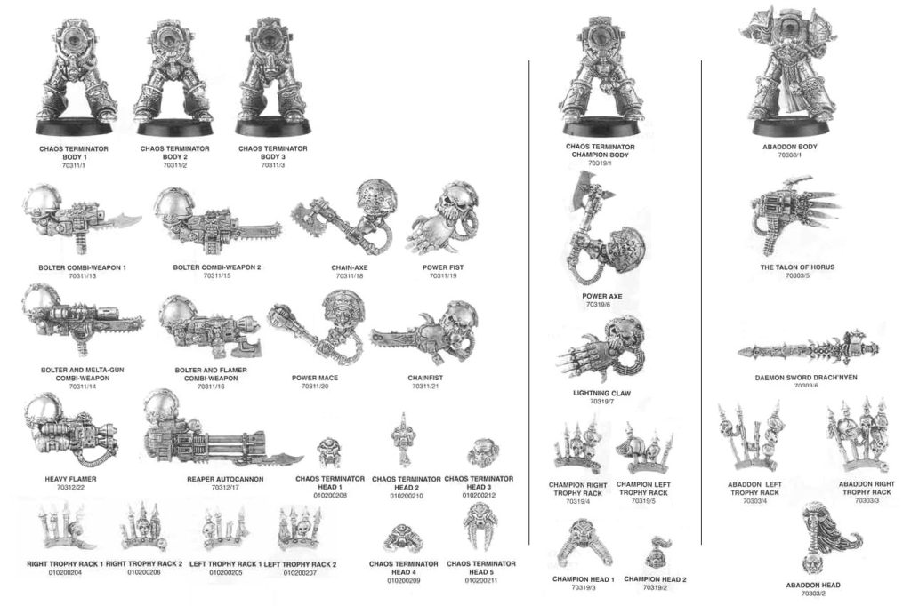 Oldhammer Chaos Space Marine Terminators « chaosbunker.de