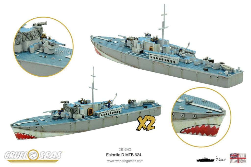 Cruel Seas Royal Navy Fairmile D MTB 624 « chaosbunker.de