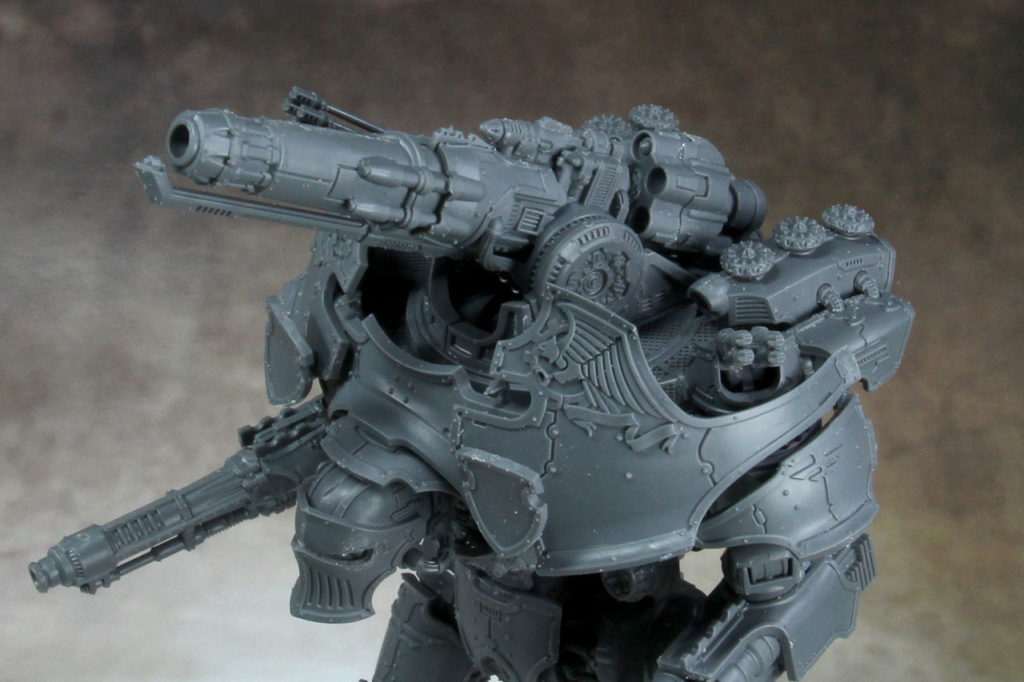 Adeptus Titanicus – Nemesis Warbringer Titan with Quake Cannon ...