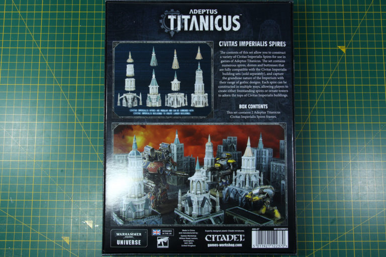 Adeptus Titanicus – Civitas Imperialis Spires « chaosbunker.de
