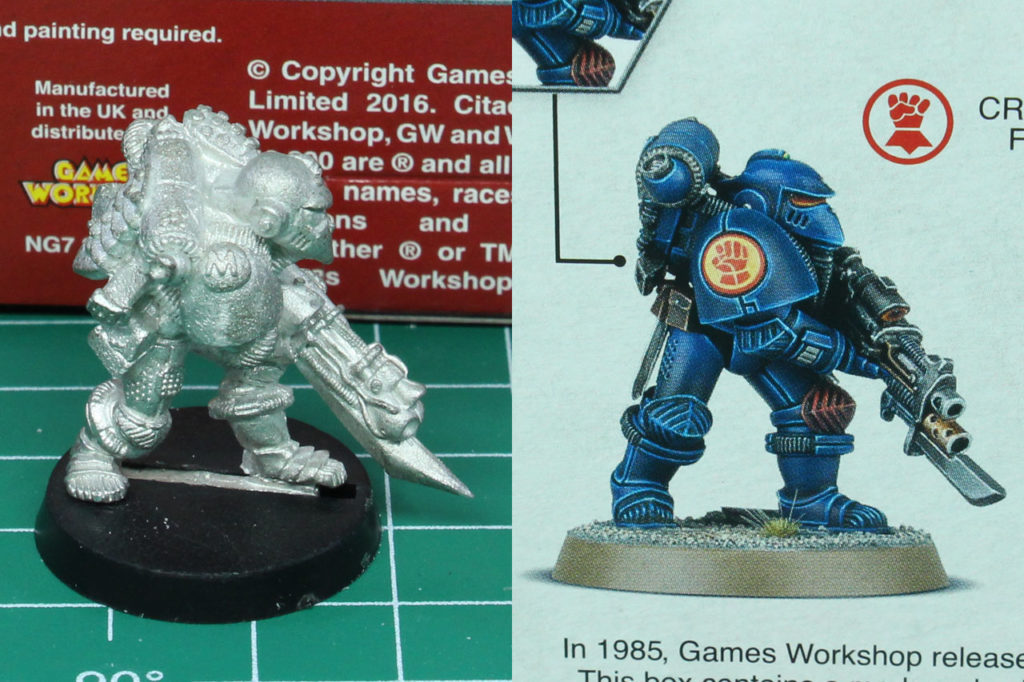 Imperial Space Marine LE2 1986 and 2016 « chaosbunker.de