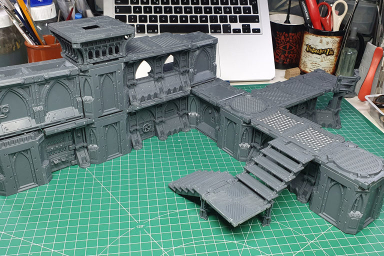 Necromunda – Zone Mortalis Platforms and Stairs « chaosbunker.de
