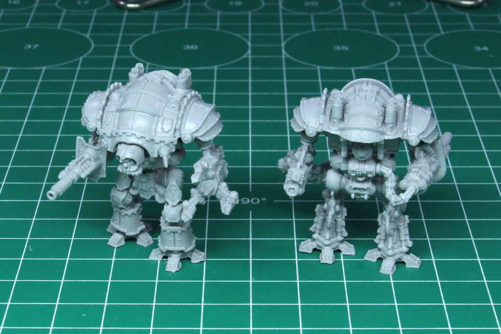 Adeptus Titanicus – Mechanicum Questoris Knights Styrix and Magaera ...