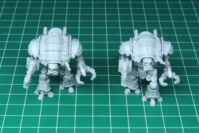 Adeptus Titanicus – Mechanicum Questoris Knights Styrix and Magaera ...
