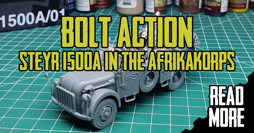 Heavy Field Car – Steyr 1500A for the DAK « chaosbunker.de