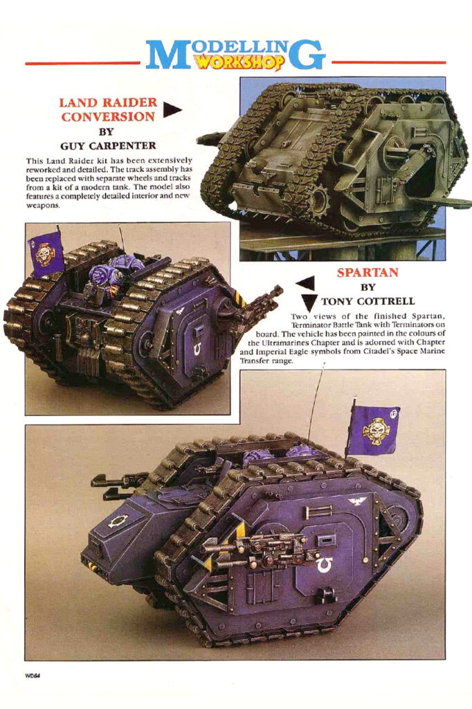 Horus Heresy – Land Raider Spartan Assault Tank « chaosbunker.de