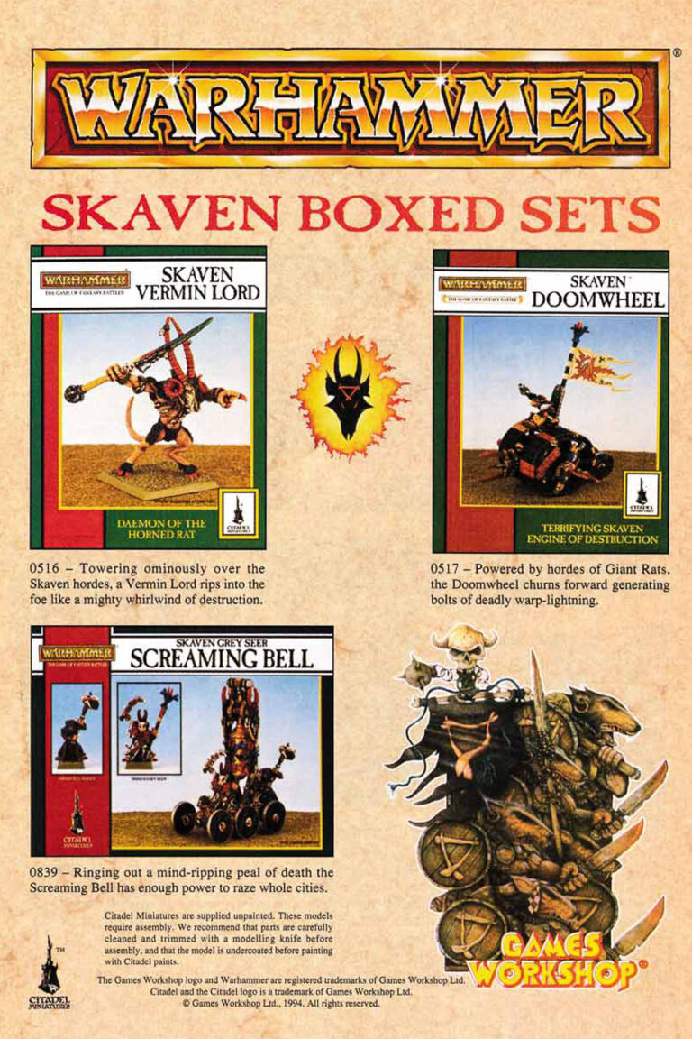Made-to-order Classic Skaven Characters « chaosbunker.de