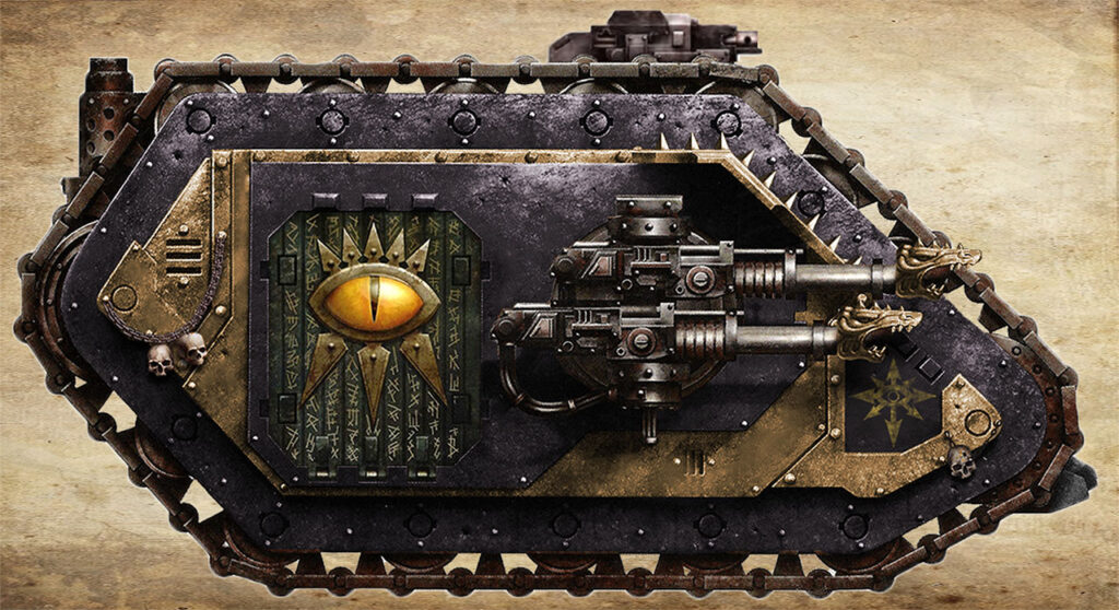 Imperial Fists – Land Raider Proteus « chaosbunker.de