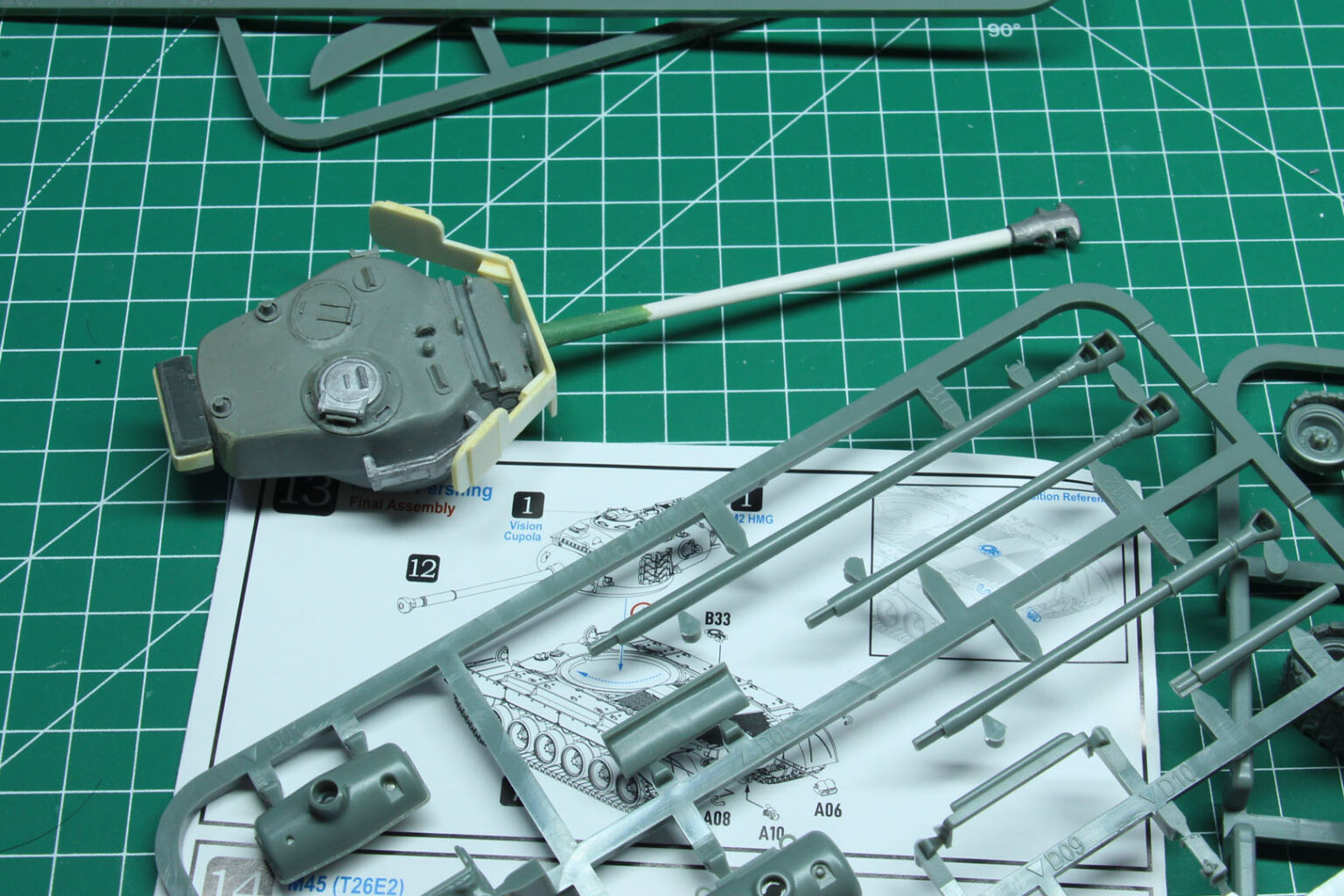 Bolt Action – M26 Pershing into T26E4 Super Pershing « chaosbunker.de