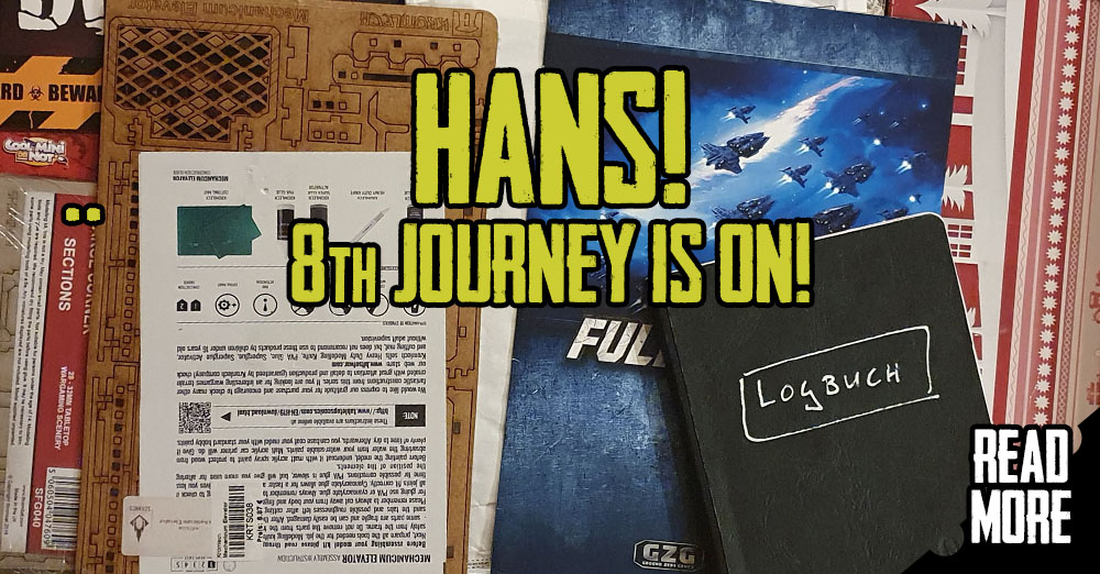 HANS VIII – Starting the next round of the traveling tabletop box ...