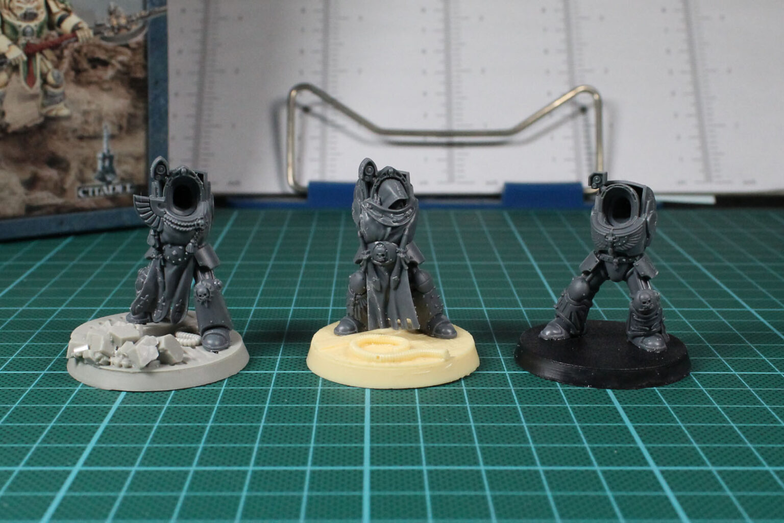 Warhammer 40.000 – Dark Angels Deathwing Terminators / Knights ...
