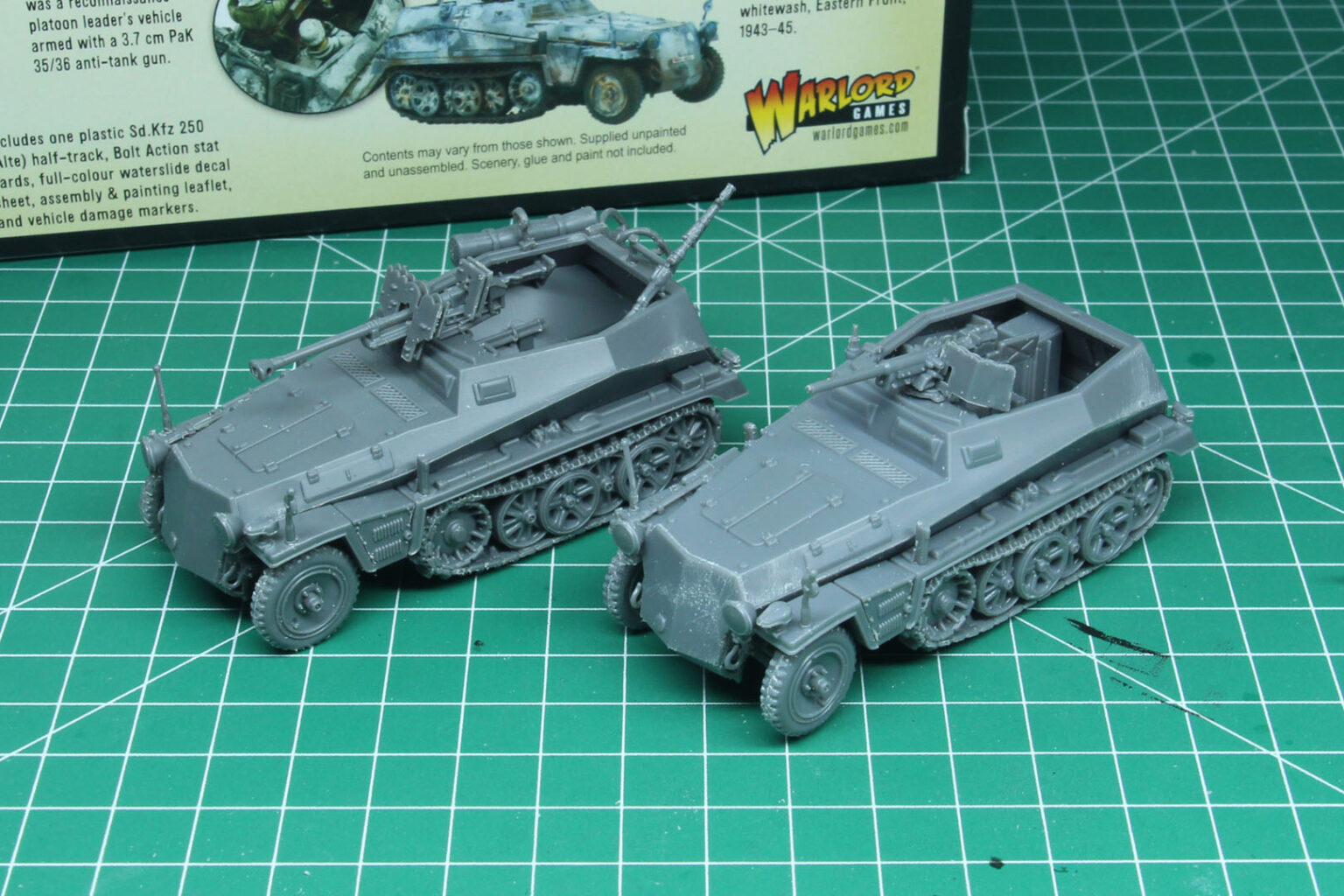 Bolt Action – SdKfz 250/1 250/3 and 250/10 variants Ausf. A ...