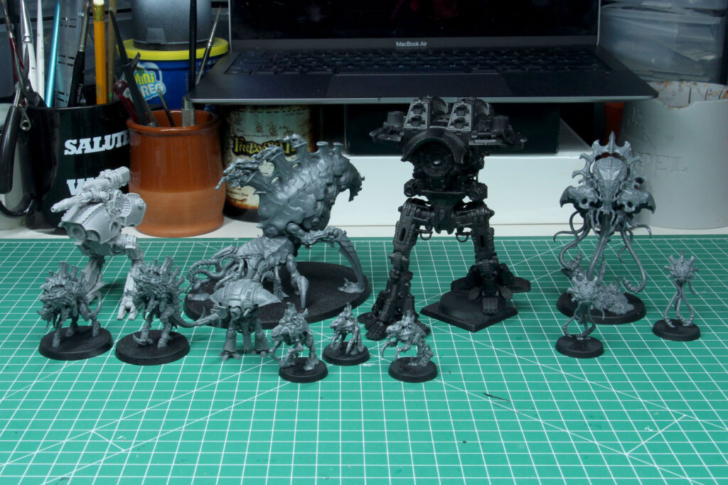 Adeptus Titanicus – Leviathan Bio-Titans « chaosbunker.de