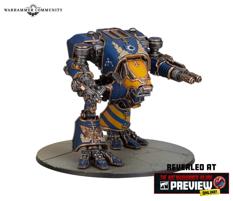 Legions Imperialis – Warhound Scout Titan « chaosbunker.de