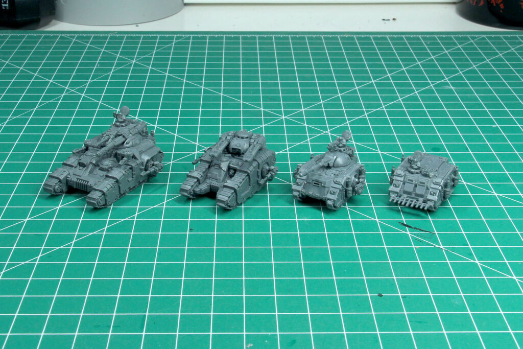 Legions Imperialis – Legiones Astartes Rhino Transport Detachment ...