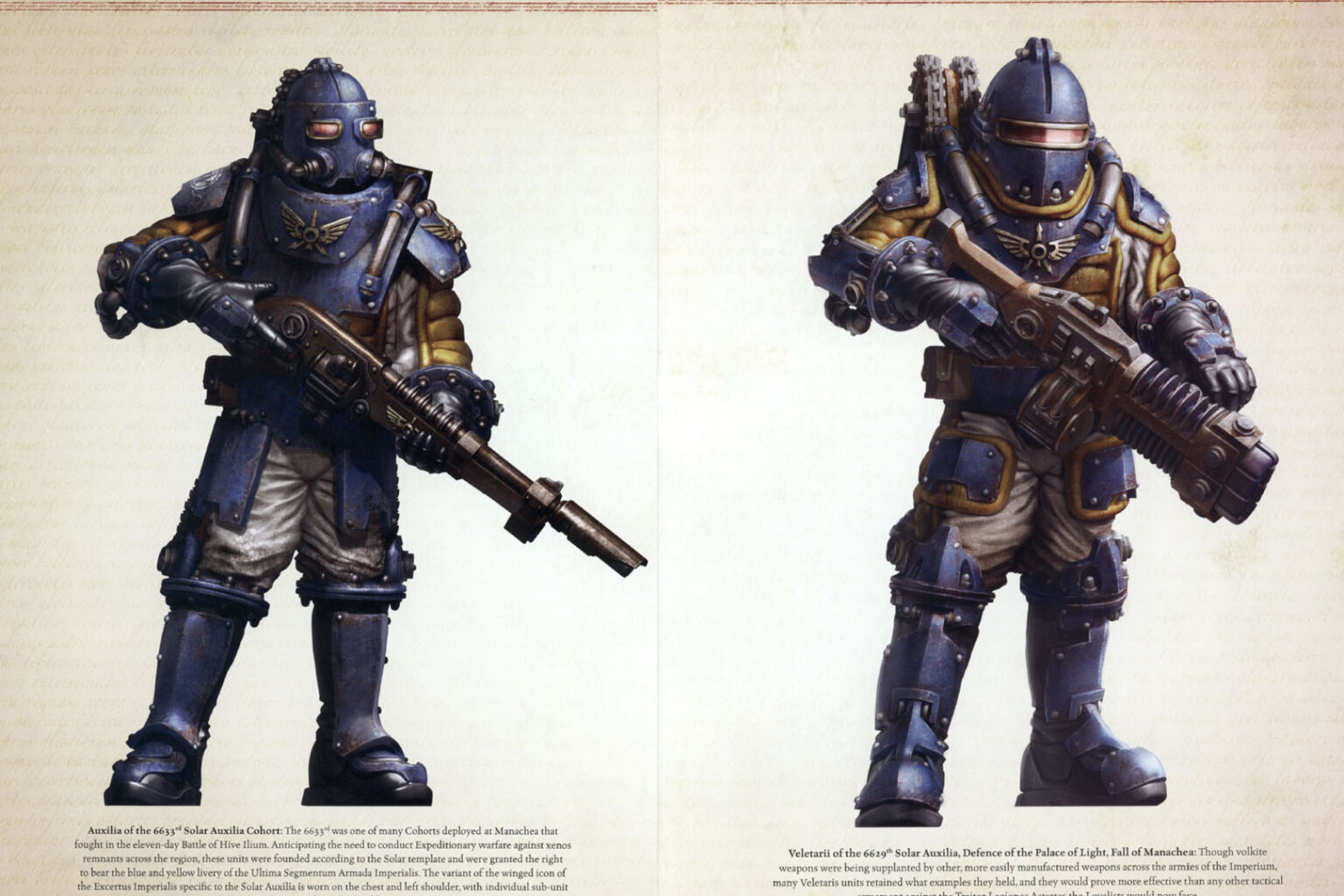 Legions Imperialis – Mustering the Solar Auxilia « chaosbunker.de