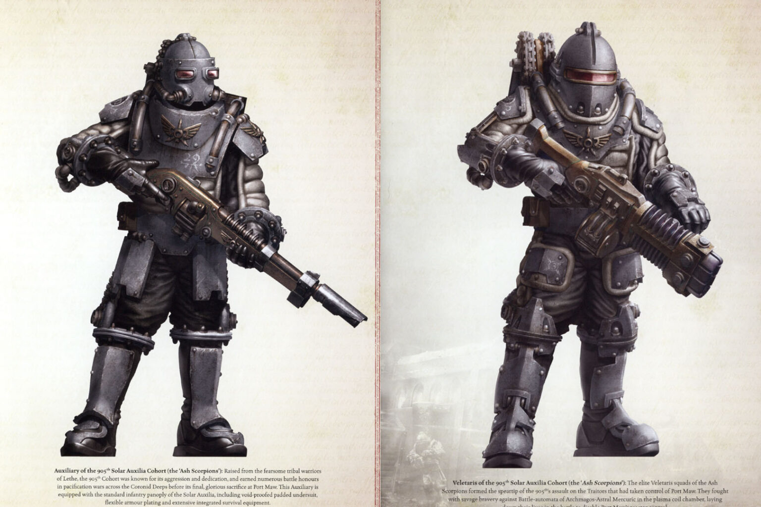 Legions Imperialis – Mustering the Solar Auxilia « chaosbunker.de