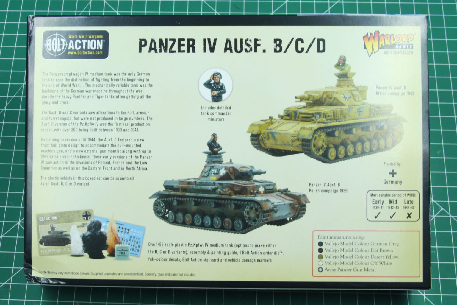 Bolt Action Panzer IV Ausf. B/C/D « chaosbunker.de