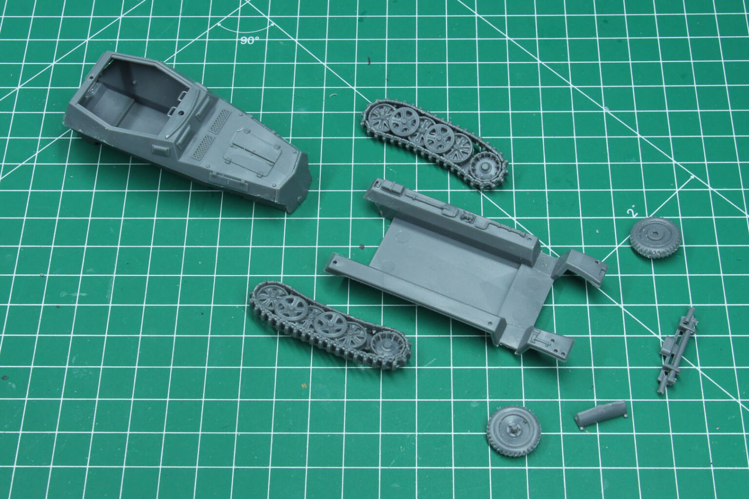 Bolt Action SdKfz 250/1 250/4 and 250/7 variants Ausf. A « chaosbunker.de