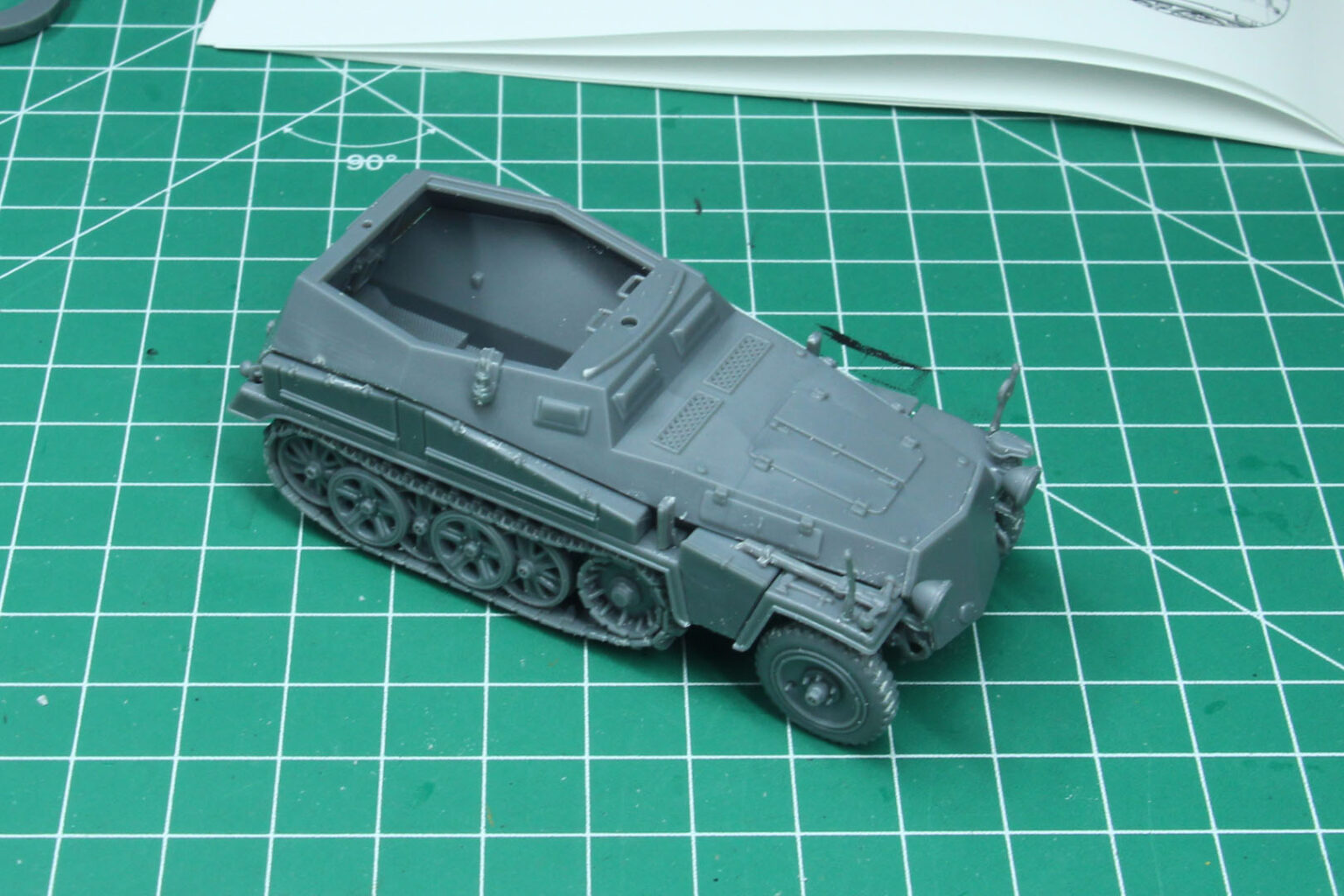 Bolt Action SdKfz 250/1 250/4 and 250/7 variants Ausf. A « chaosbunker.de