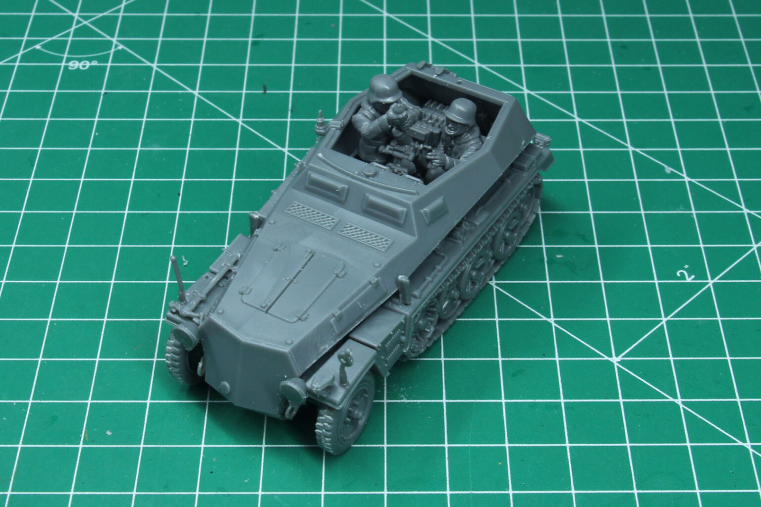 Bolt Action SdKfz 250/1 250/4 and 250/7 variants Ausf. A « chaosbunker.de
