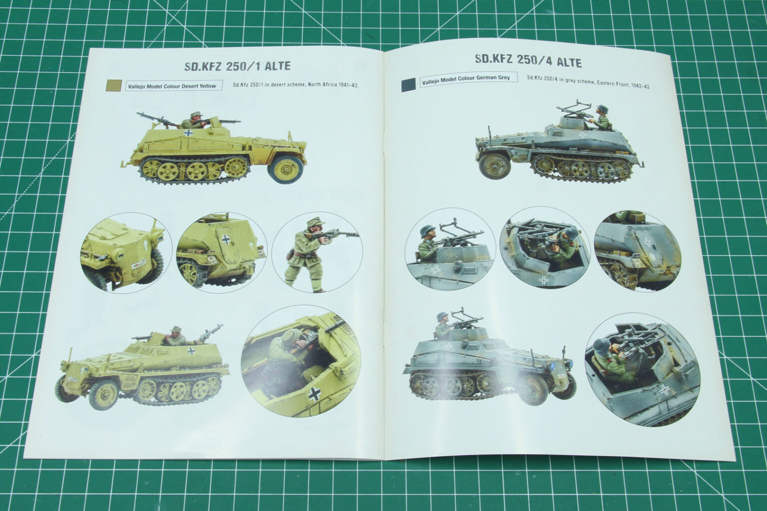 Bolt Action SdKfz 250/1 250/4 and 250/7 variants Ausf. A « chaosbunker.de