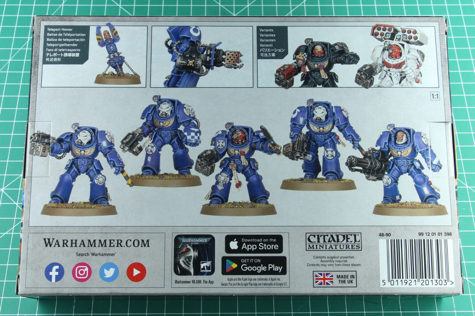 Warhammer 40,000 – Space Marines Terminator Squad « chaosbunker.de