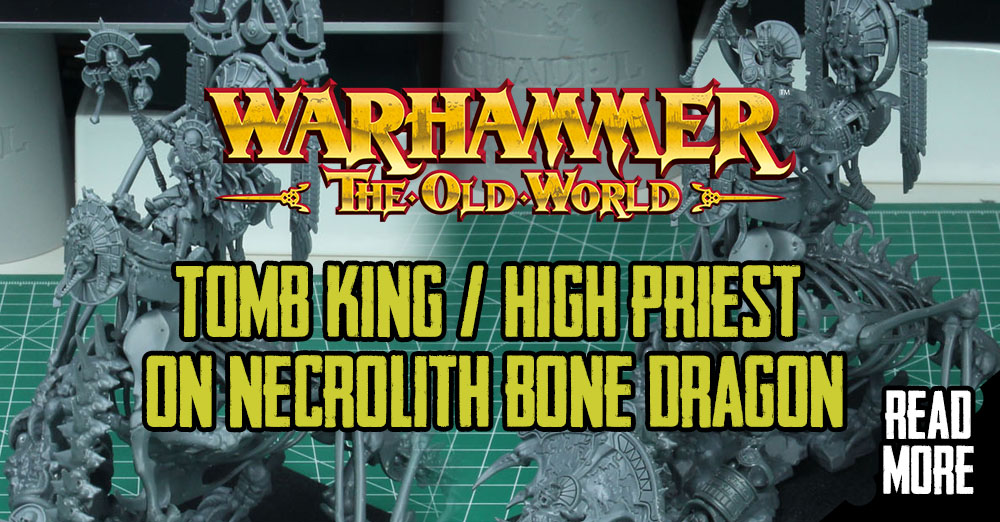 Warhammer The Old World – Tomb King of Khemri High Priest on Necrolith ...