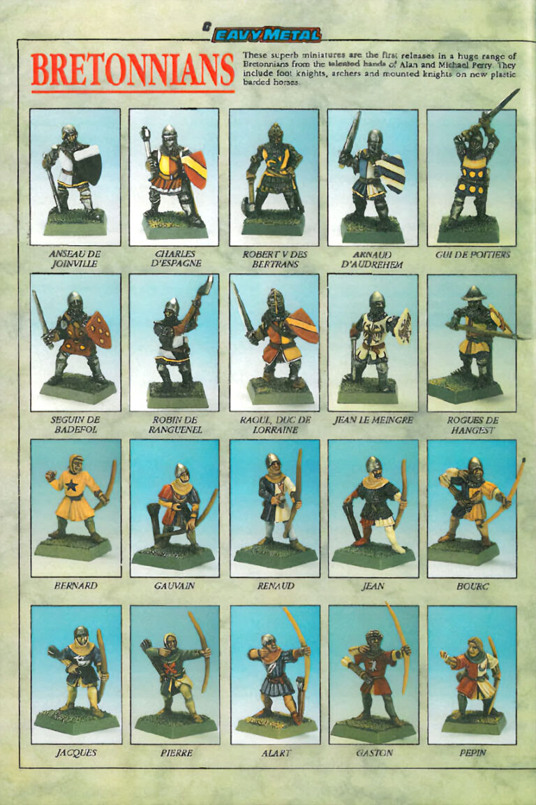 Warhammer The Old World – Who are the Bretonnians? « chaosbunker.de