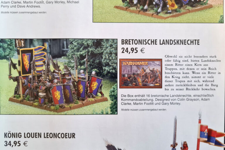 Warhammer The Old World – Who are the Bretonnians? « chaosbunker.de