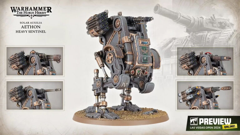 Horus Heresy – Solar Auxilia Aethon Heavy Sentinel « chaosbunker.de