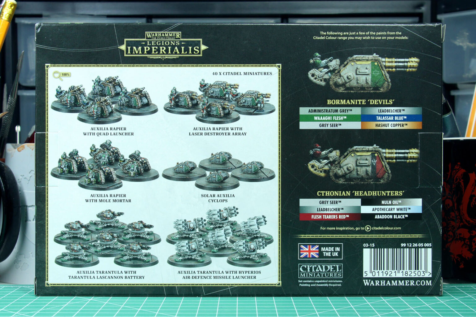 Legions Imperialis – Solar Auxilia Support « chaosbunker.de