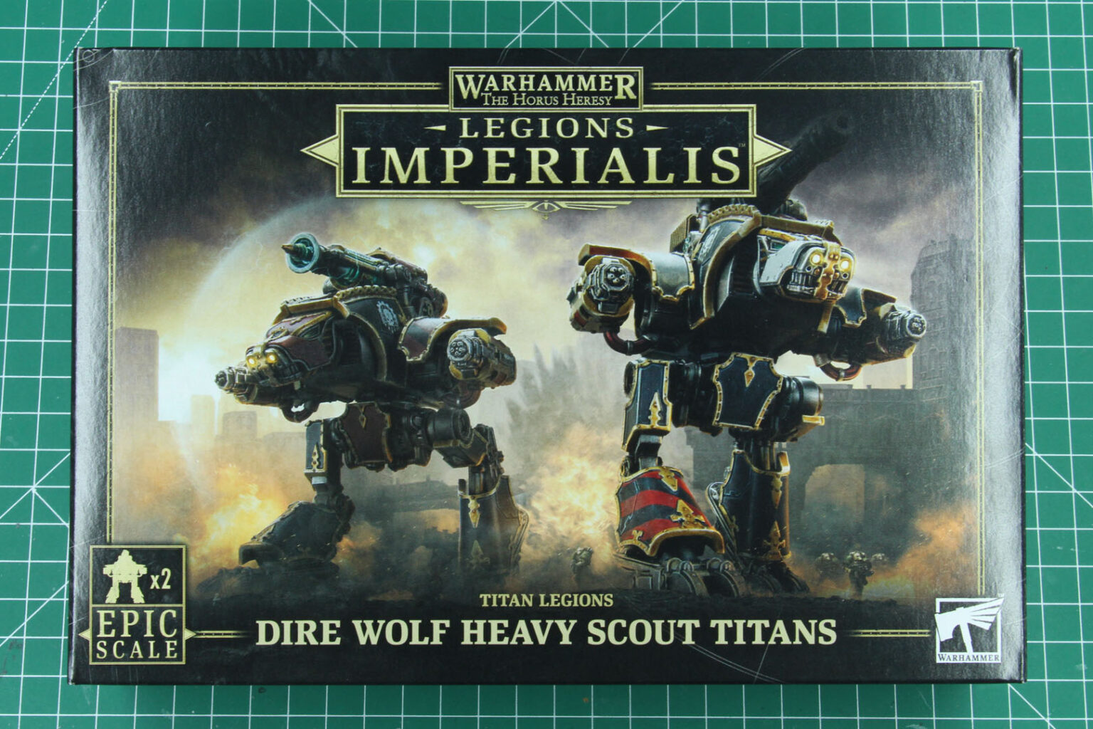 Legions Imperialis – Dire Wolf Heavy Scout Titans « chaosbunker.de
