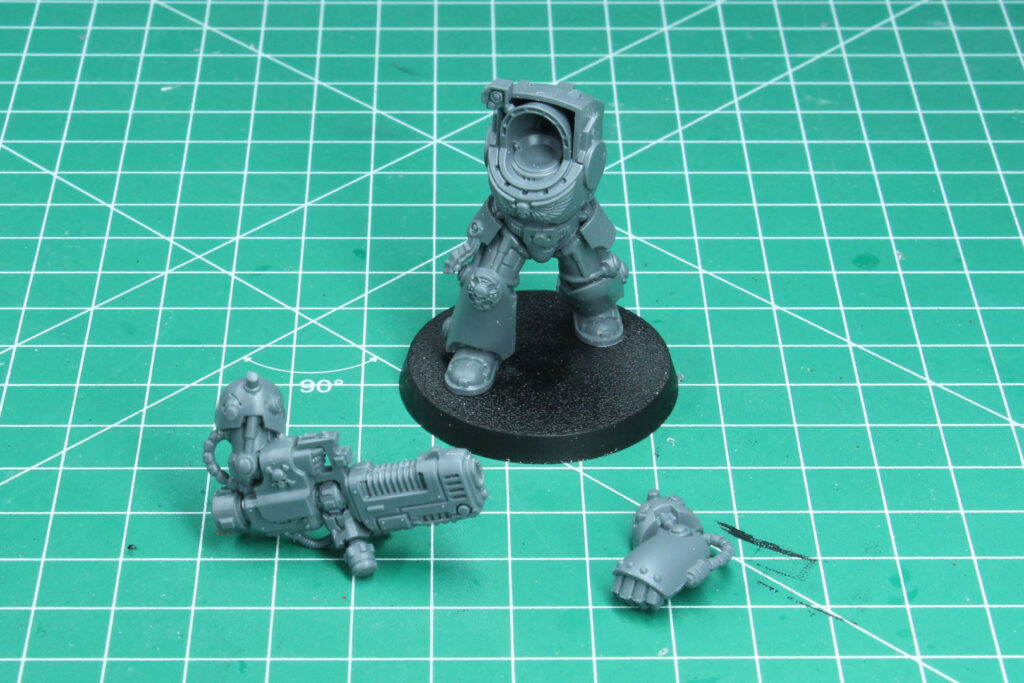Warhammer 40,000 – Converting the Space Marine Terminators « chaosbunker.de