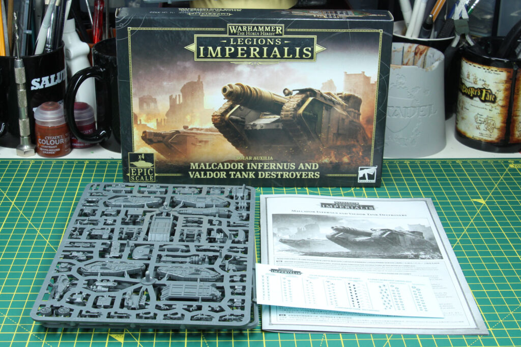 Legions Imperialis – Solar Auxilia Malcador Infernus and Valdor Tank ...
