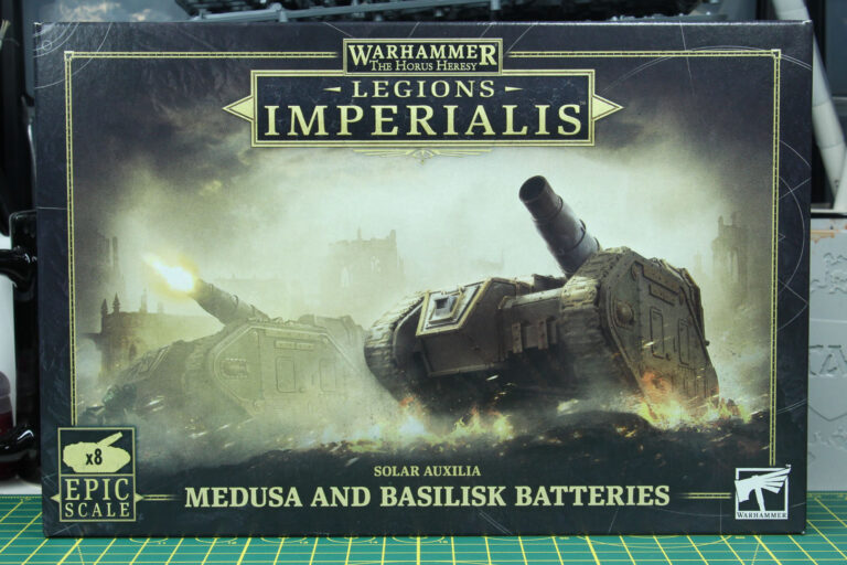 Legions Imperialis – Solar Auxilia Medusa and Basilisk Batteries ...