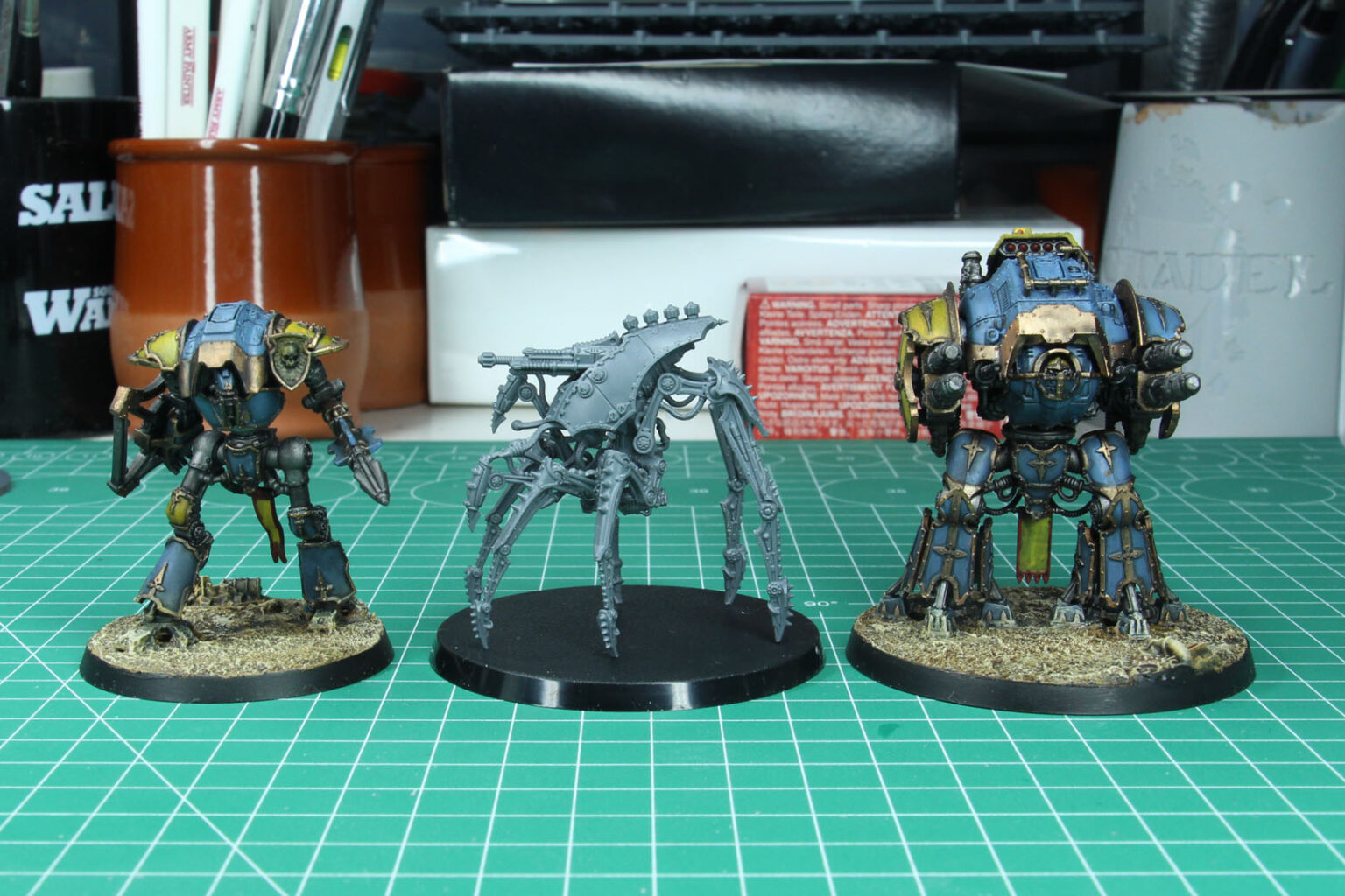 Legions Imperialis – Dark Mechanicum Serperos Overlord Heavy Stalkers ...