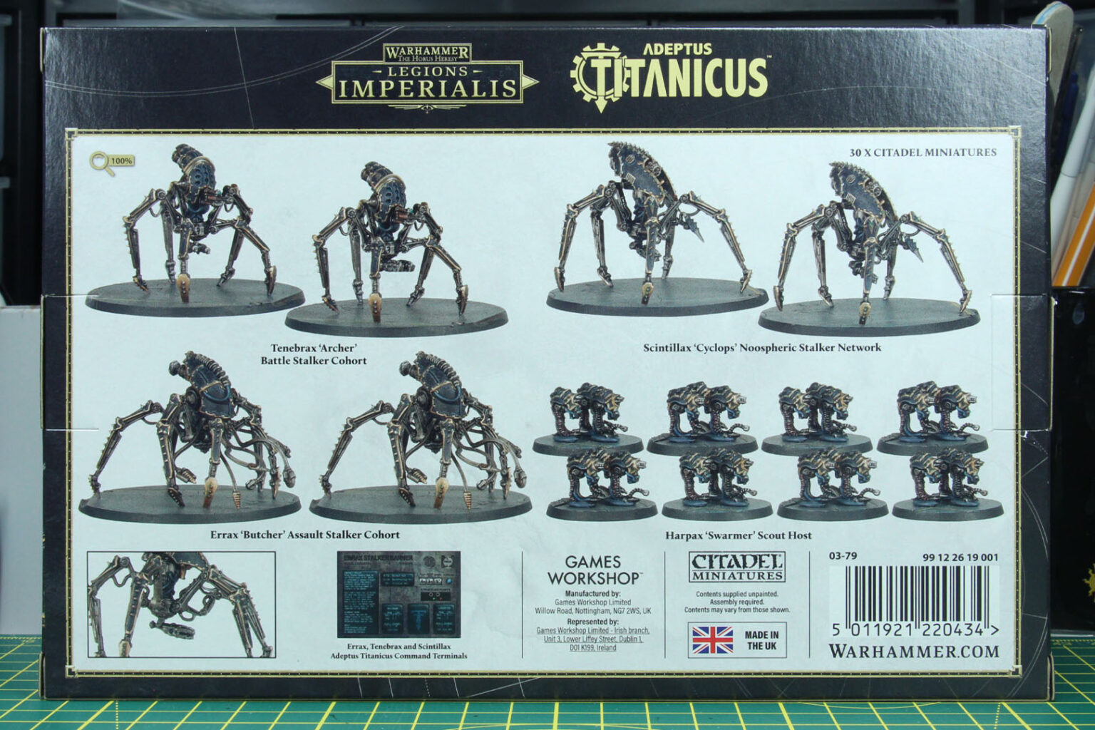 Legions Imperialis – Dark Mechanicum Stalker Constructs « chaosbunker.de