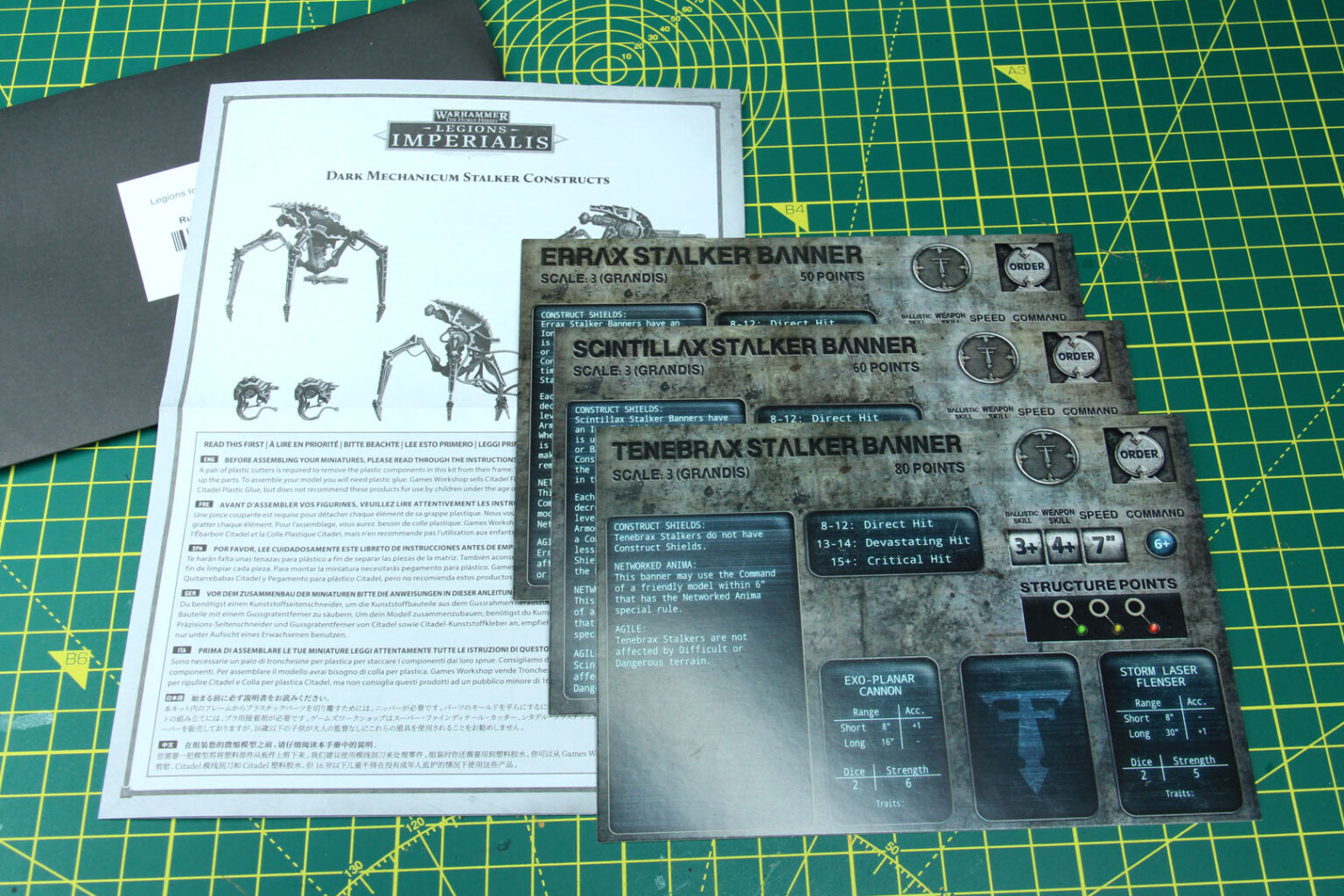 Legions Imperialis – Dark Mechanicum Stalker Constructs « chaosbunker.de