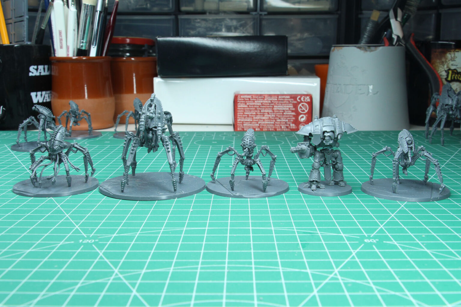 Legions Imperialis – Dark Mechanicum Stalker Constructs « chaosbunker.de