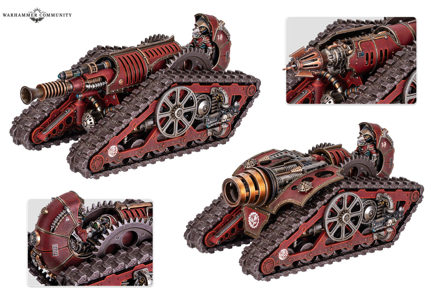 Horus Heresy – Mechanicum Krios Battle Tank / Venator « chaosbunker.de